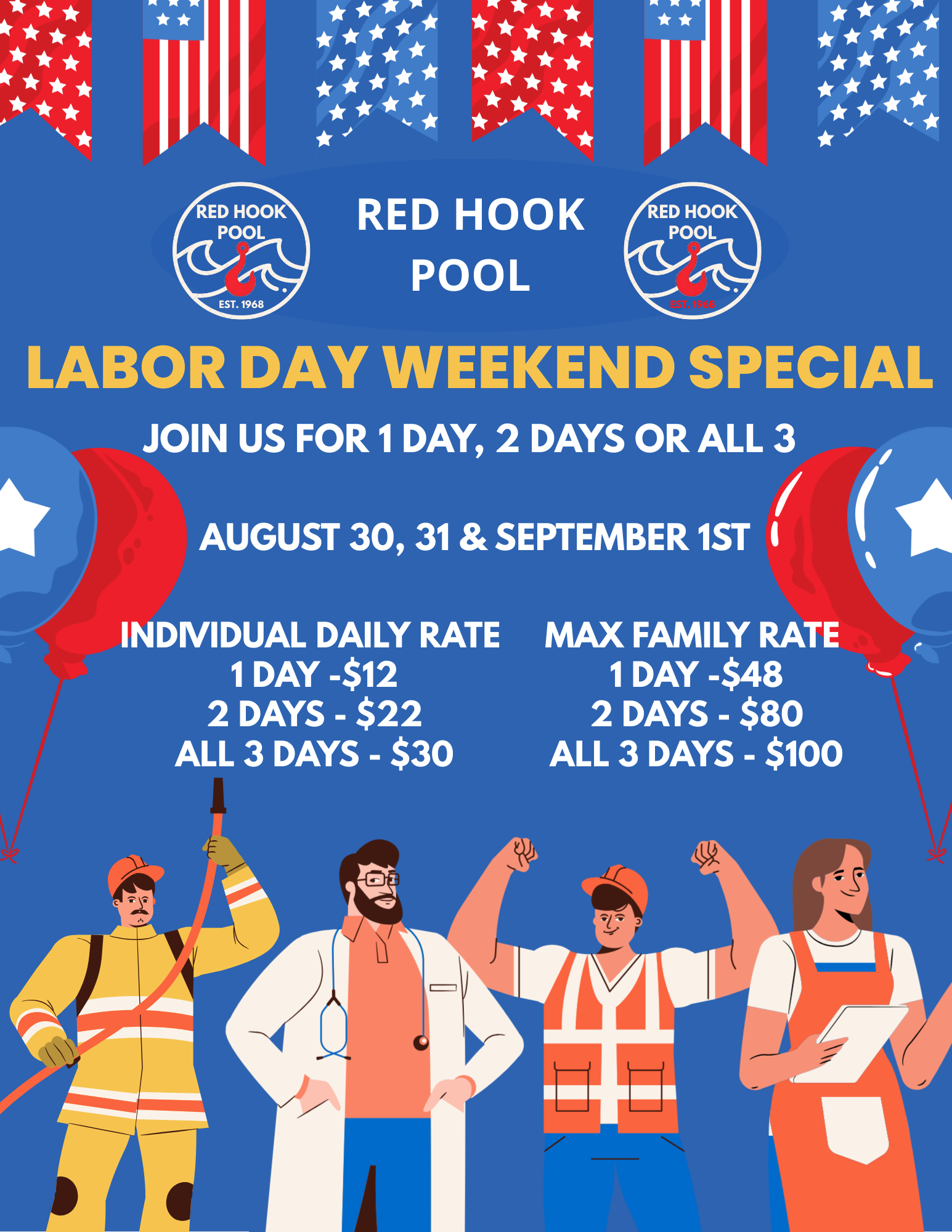 Red Hook Recreational Park Pool Home